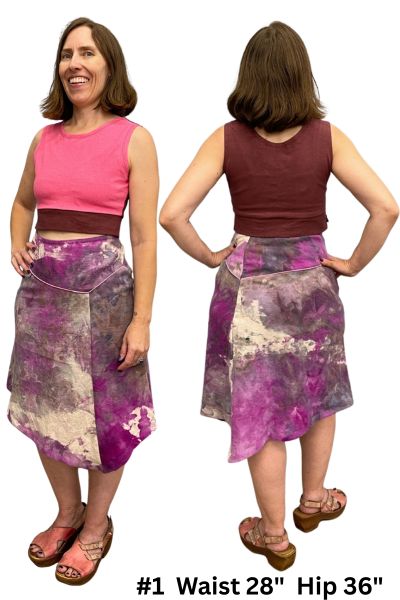 Eco Friendly and Organic Slanted Skirt by Texture Clothing