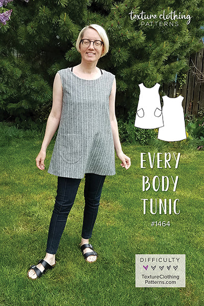 DIY Every Body Tunic Sewing Pattern by Texture Clothing